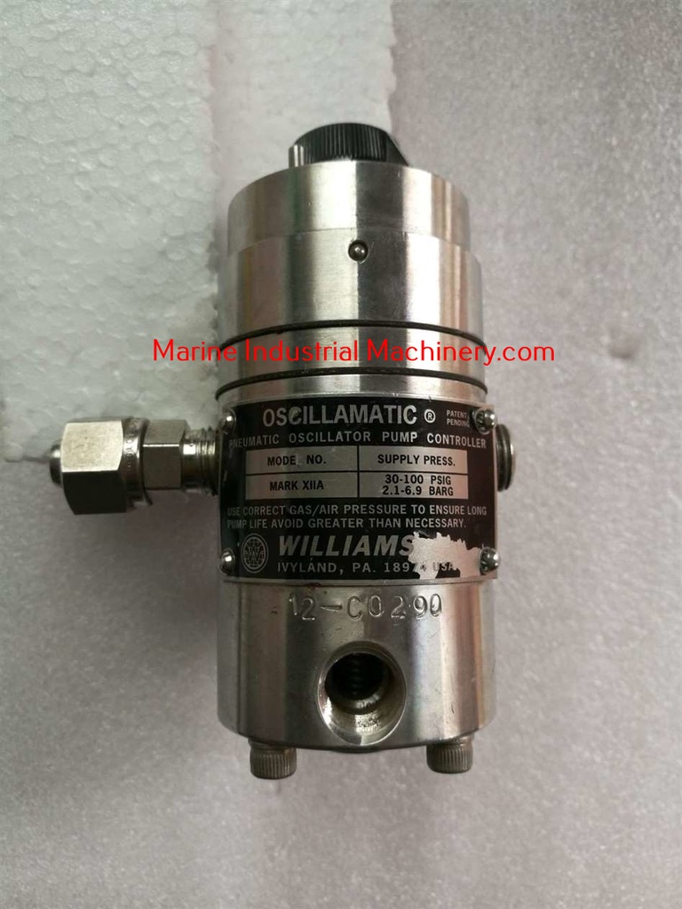 Williams MARK XIIA Pneumatic Oscillator Pump Controller | Marine ...