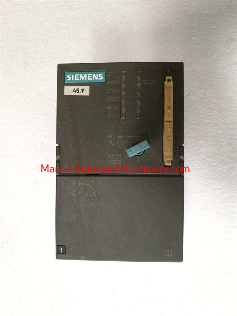 Siemens Simatic S7-300 6ES7 316-2AG00-0AB0 CPU Module | Marine ...