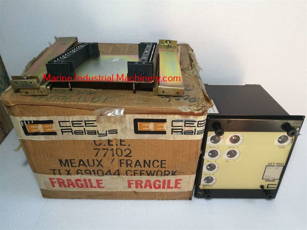 CEE DTT 7031 Transformer Differential Protection Relay | Marine ...