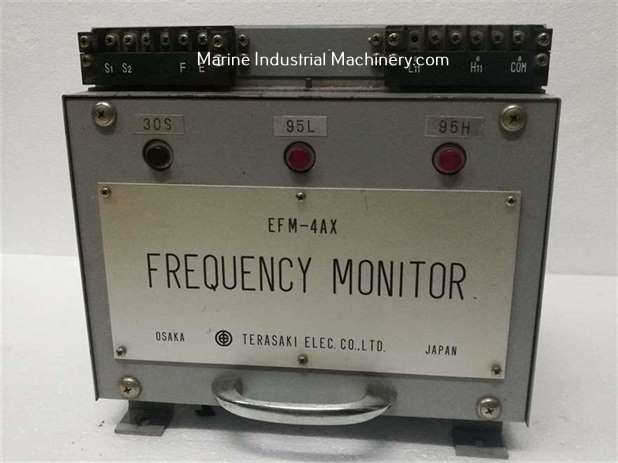 Terasaki EFM-4AX Frequency Monitor | Marine Industrial Machinery