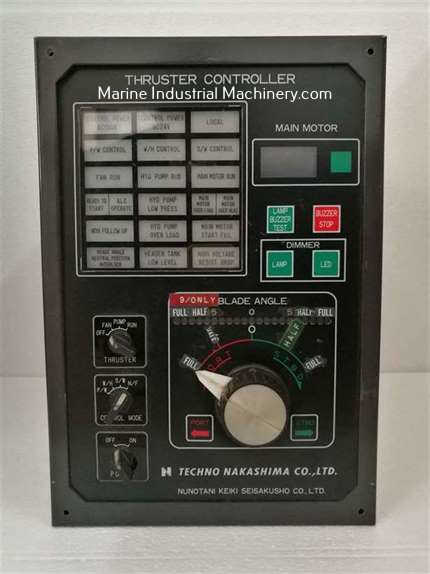 Techno Nakashima Thruster Controller | Marine Industrial Machinery