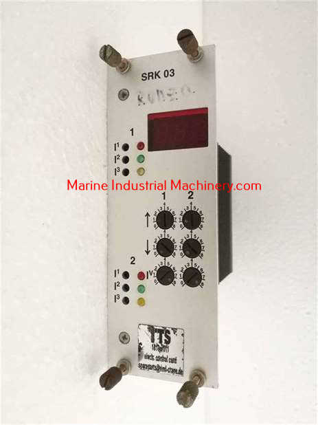 TTS SRK 03 IS 91.10.3 Control Card | Marine Industrial Machinery