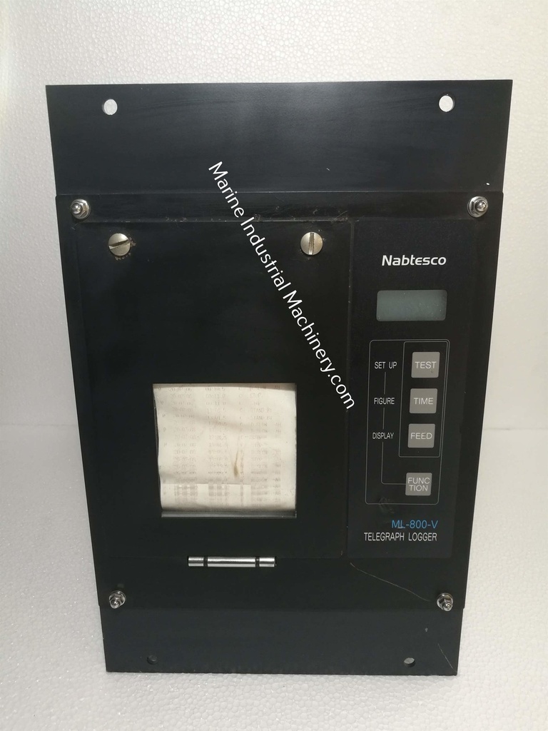 Nabtesco ML-800-V Telegraph Logger | Marine Industrial Machinery