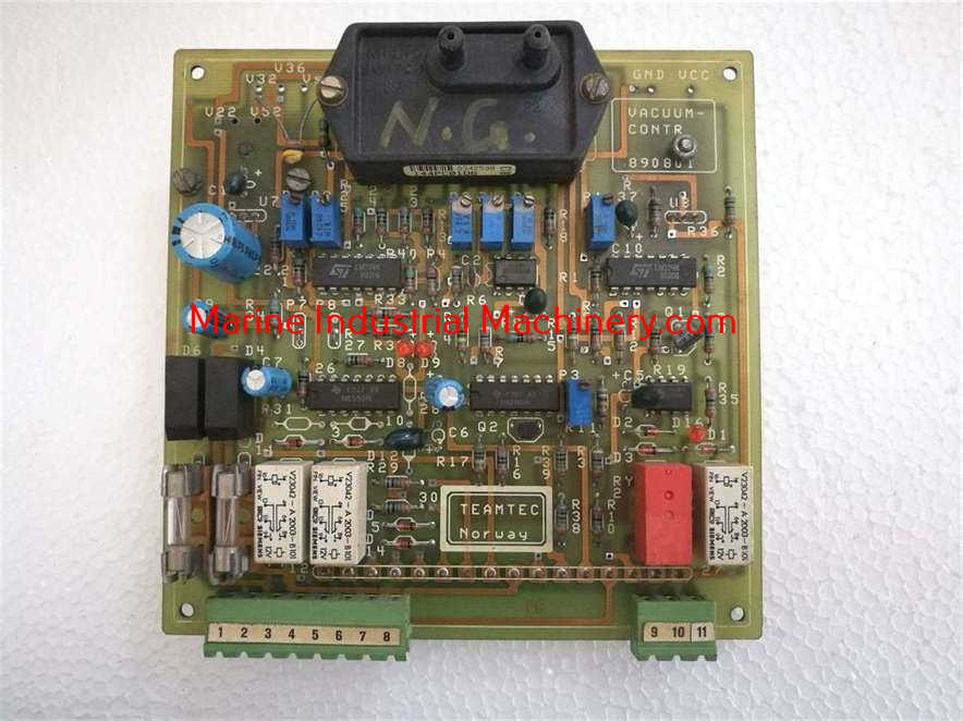 TeamTec 890801 Vacuum Control PCB | Marine Industrial Machinery
