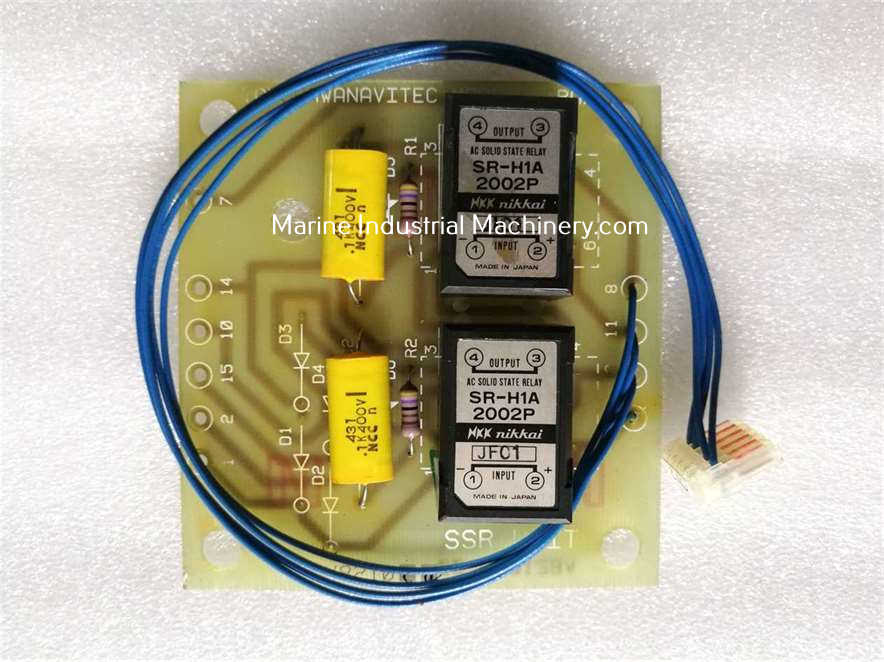 Yokogawa Navitec V8210cu SSR Unit Card | Marine Industrial Machinery