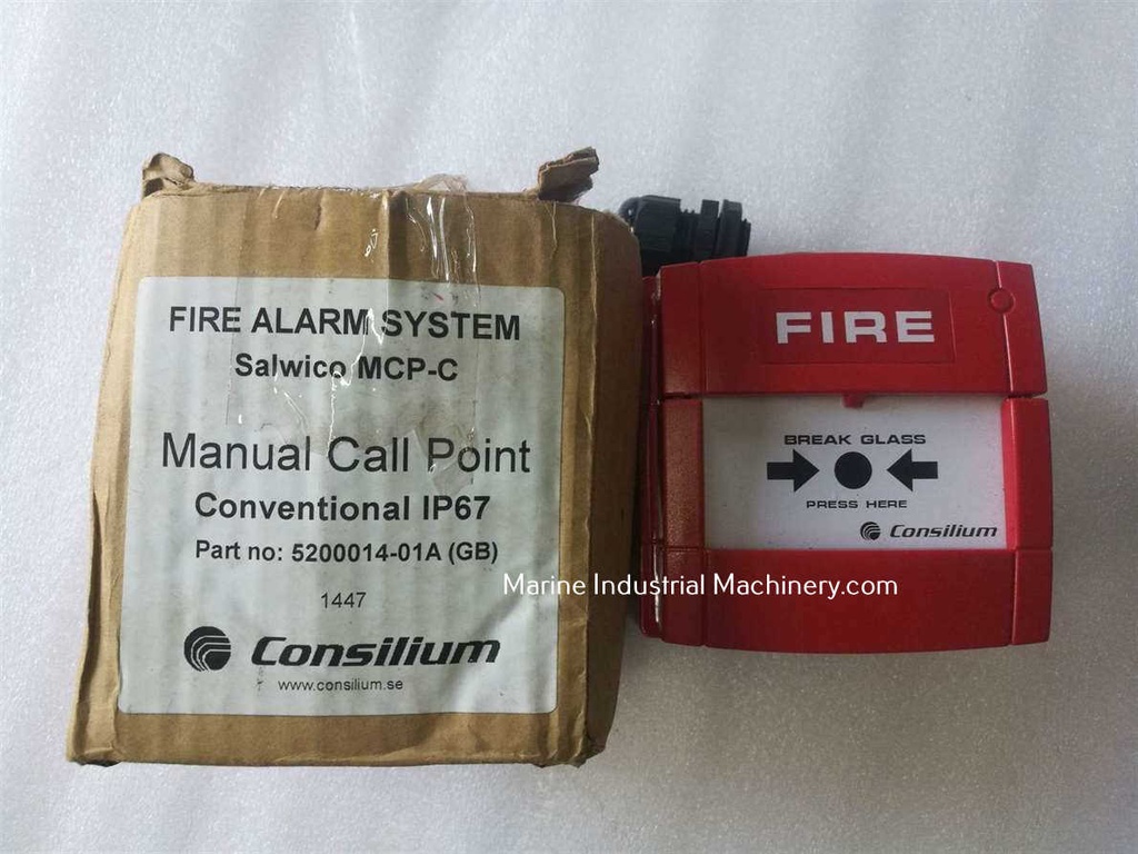 Consillium Salwico MCP-C Manual Call Point | Marine Industrial Machinery