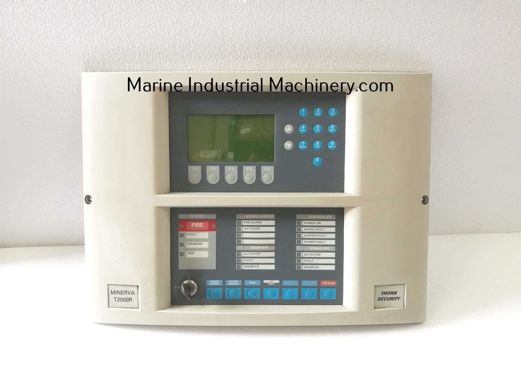 Tyco Minerva T2000R Fire Alarm Control Panel | Marine Industrial Machinery