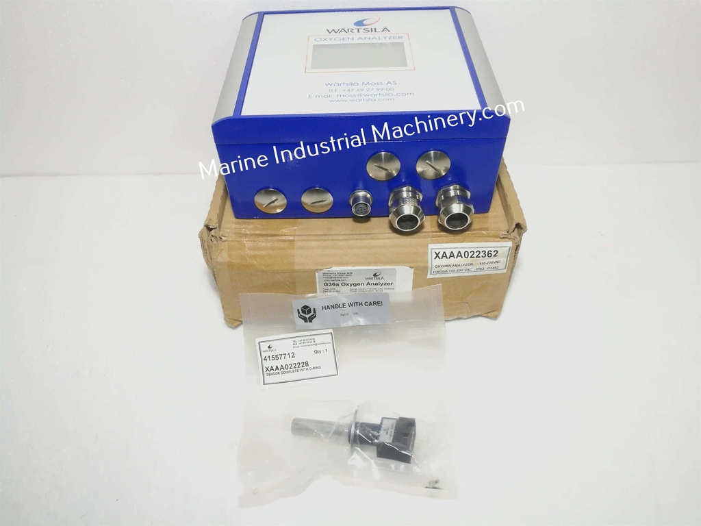 Wartsila G36a Oxygen Analyzer | Marine Industrial Machinery