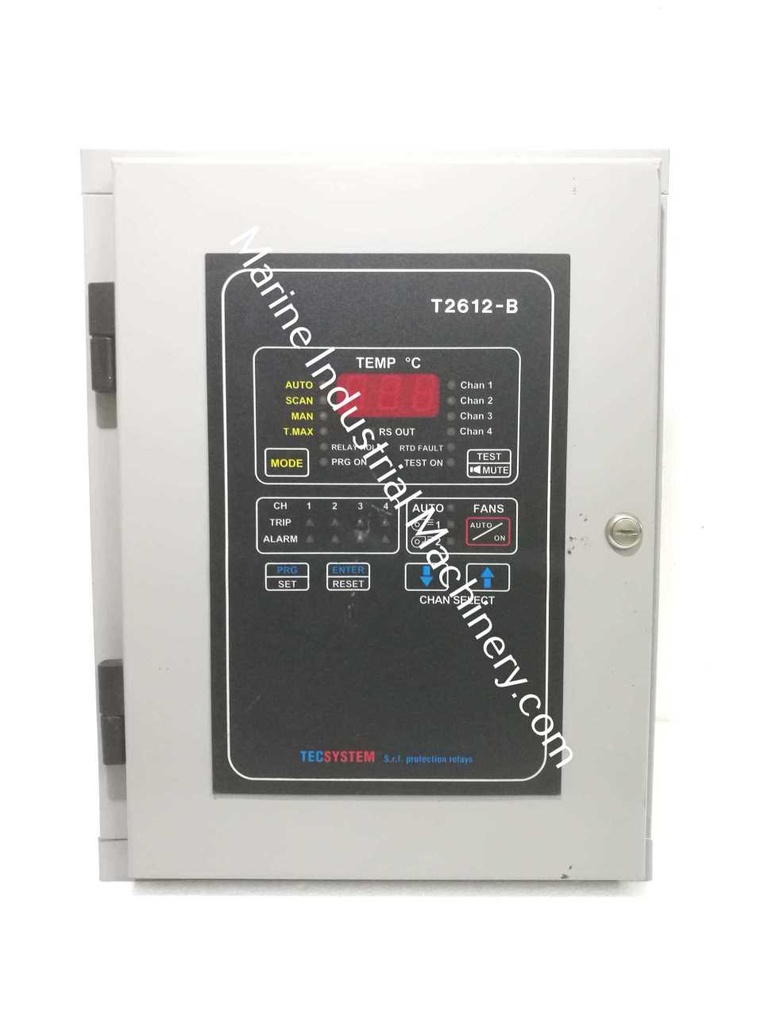 Tec System T2612-B Protection Relay | Marine Industrial Machinery