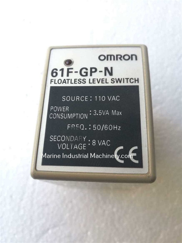 Omron 61F-GP-N Floatless Level Switch | Marine Industrial Machinery