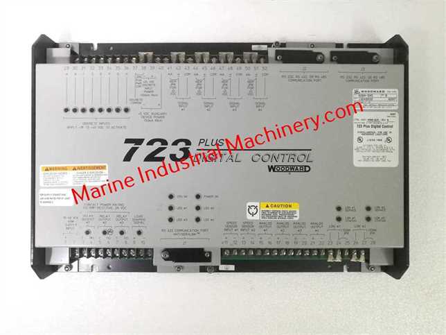 Woodward 8280-505 723 Plus Digital Control | Marine Industrial Machinery