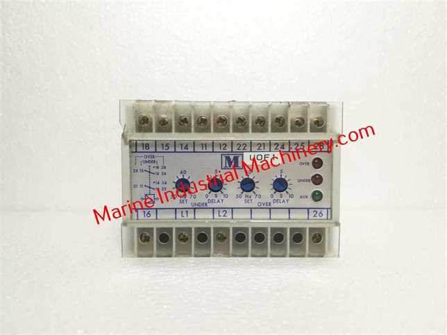 Multitek M200-F1W Frequency Relay | Marine Industrial Machinery