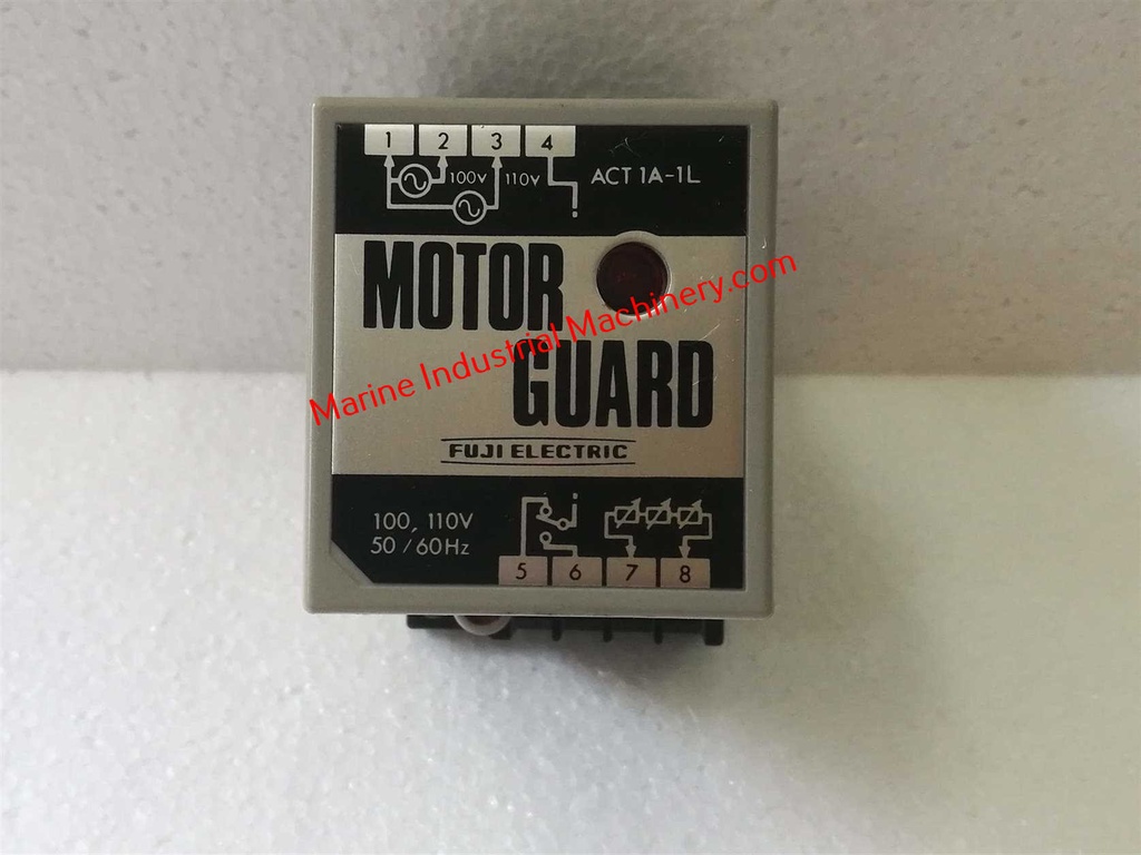 Fuji Electric ACT 1A-1L Motor Guard | Marine Industrial Machinery