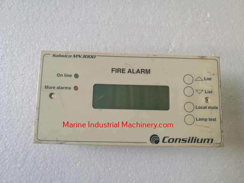 Consilium Salwico MN3000 Fire Alarm Panel | Marine Industrial Machinery