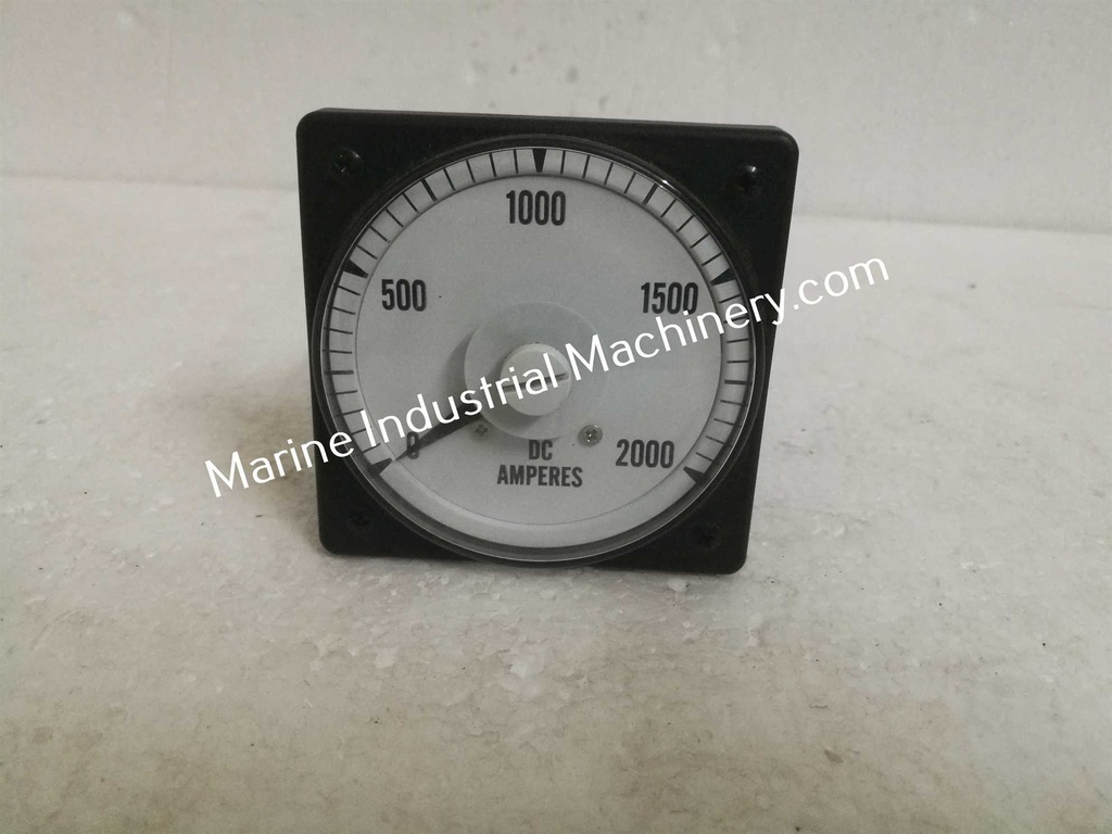 0-2000 DC Ampere Meter | Marine Industrial Machinery