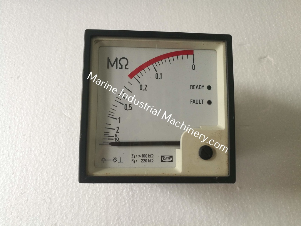 Deif DQ96-x Mega OHM Meter | Marine Industrial Machinery
