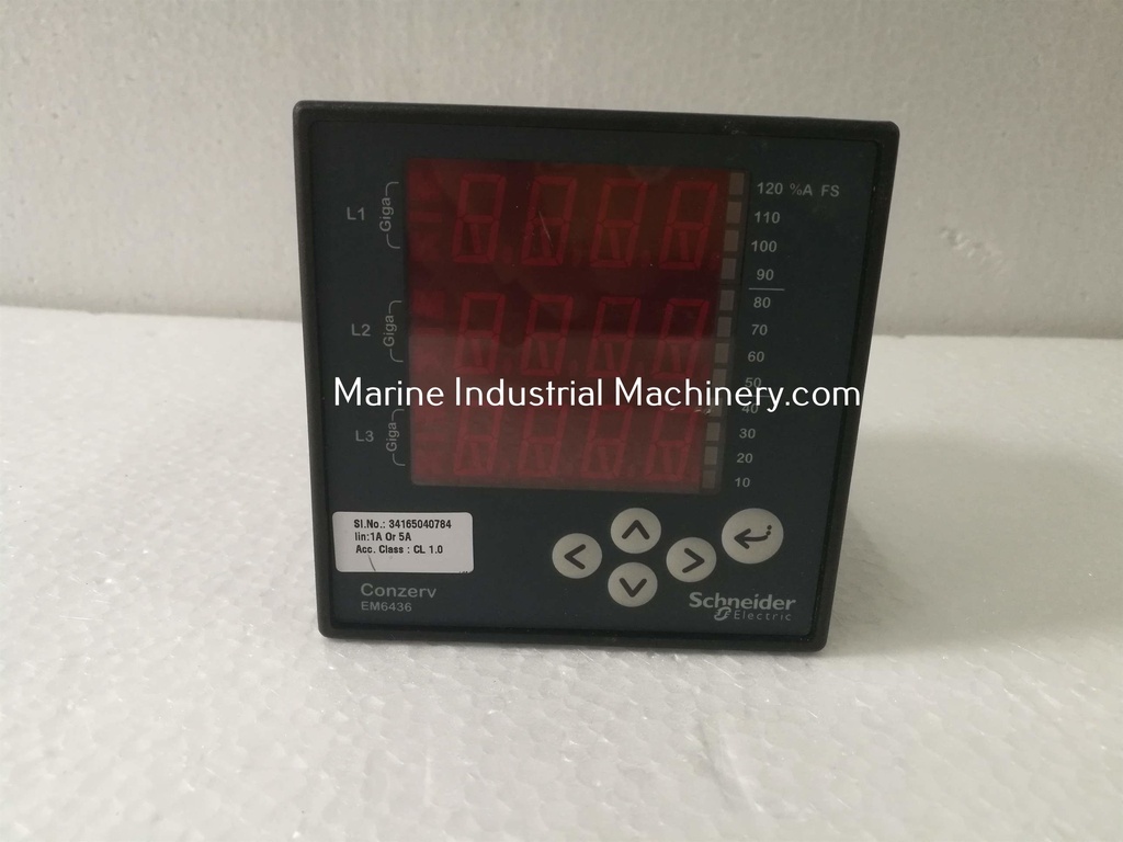 Schneider Conzerv EM6436 Energy Meter | Marine Industrial Machinery