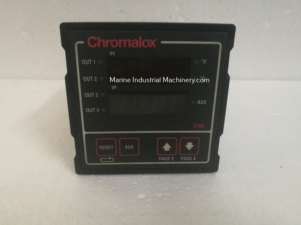 Chromalox 2104-RO100 Temprature Controller | Marine Industrial Machinery