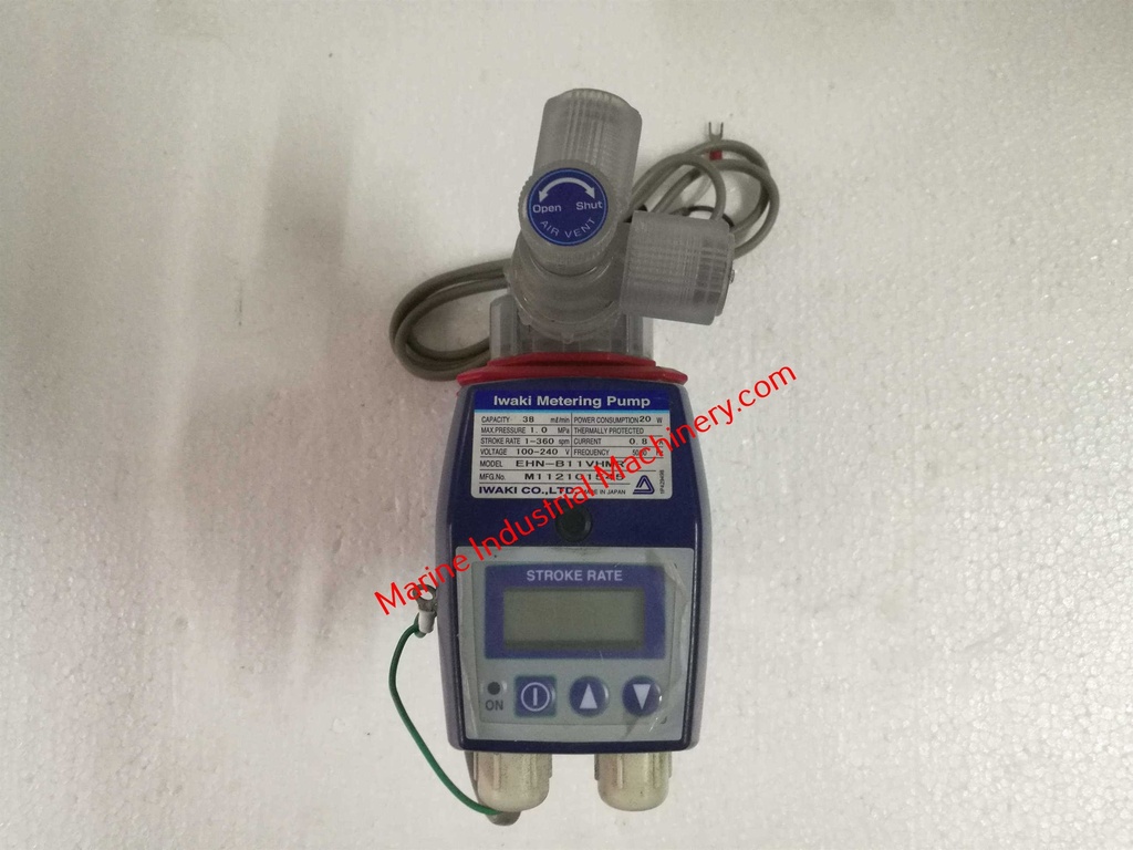 Iwaki Metering EHN-B11VHMR Metering Pump | Marine Industrial Machinery