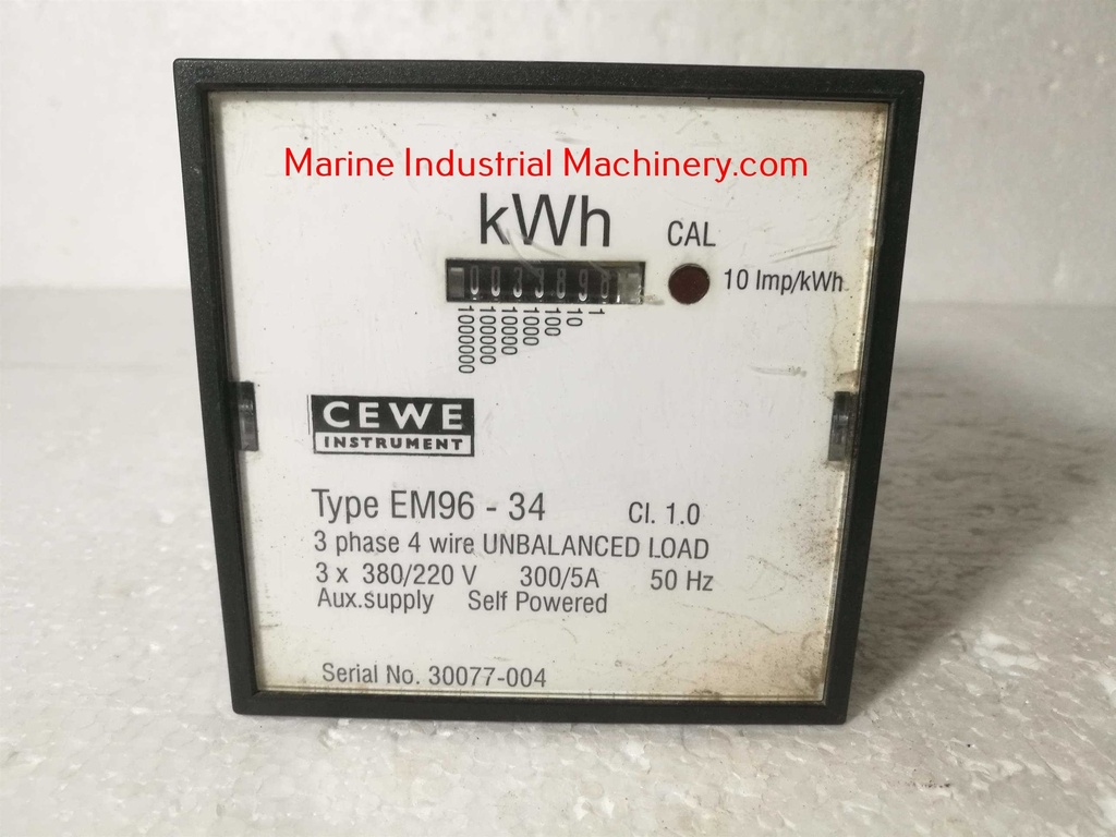 Cewe EM96-34 Energy Meter | Marine Industrial Machinery