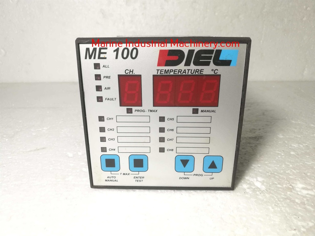 Diel ME110 Microprocessor Temperature Monitor System | Marine Industrial Machinery