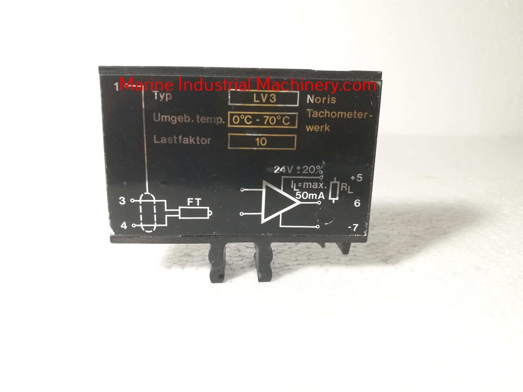 Noris LV3 Speedometer Plant Measuring Transducer | Marine Industrial ...