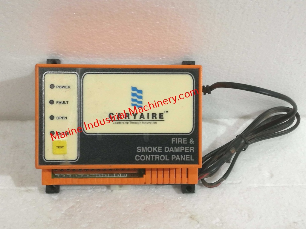 Caryaire Fire Smoke Damper Control Panel | Marine Industrial Machinery
