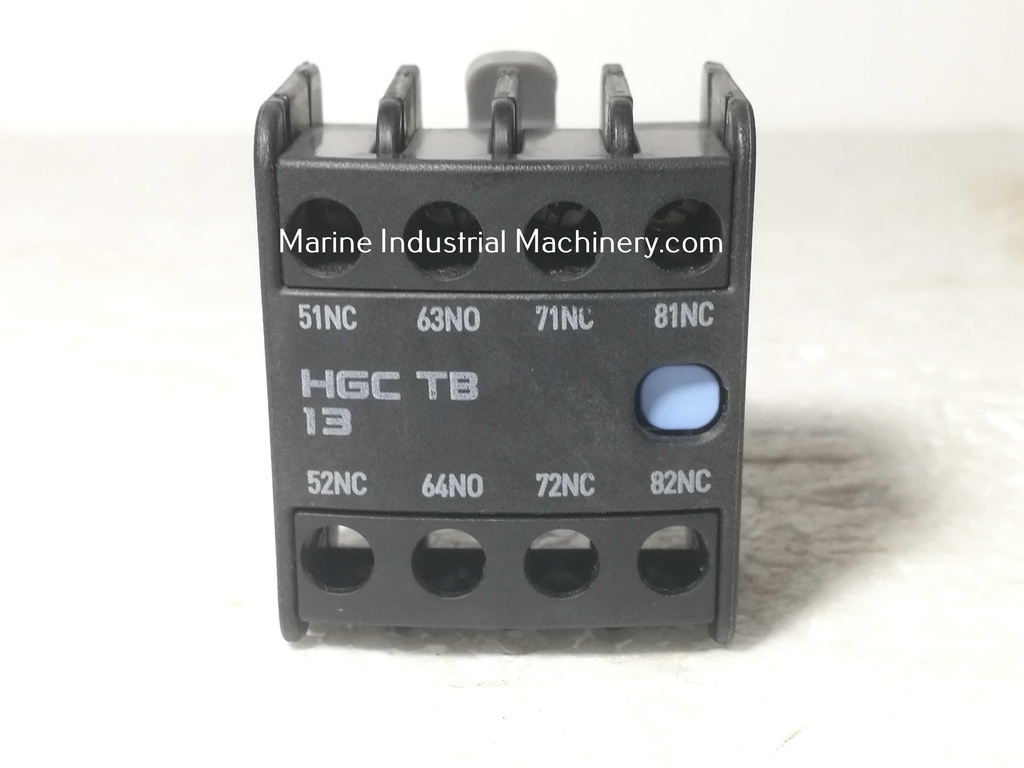 Hyundai HGC TB 13 Magnetic Auxiliary Contact Block | Marine Industrial Machinery