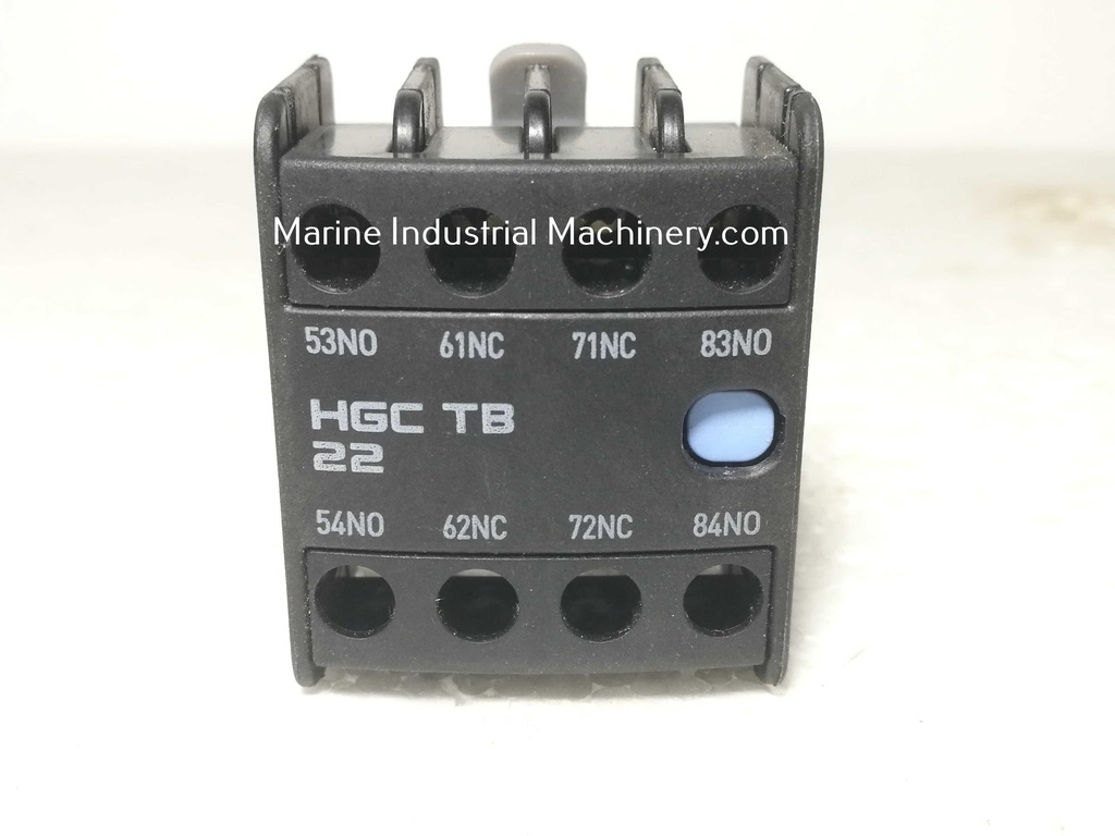 Hyundai HGC TB 22NS Magnetic Auxiliary Contact Block | Marine ...