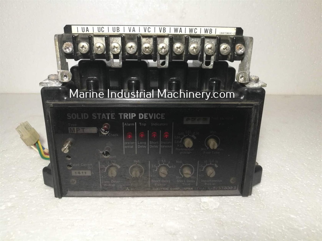Mitsubishi MPT Solid State Trip Device | Marine Industrial Machinery