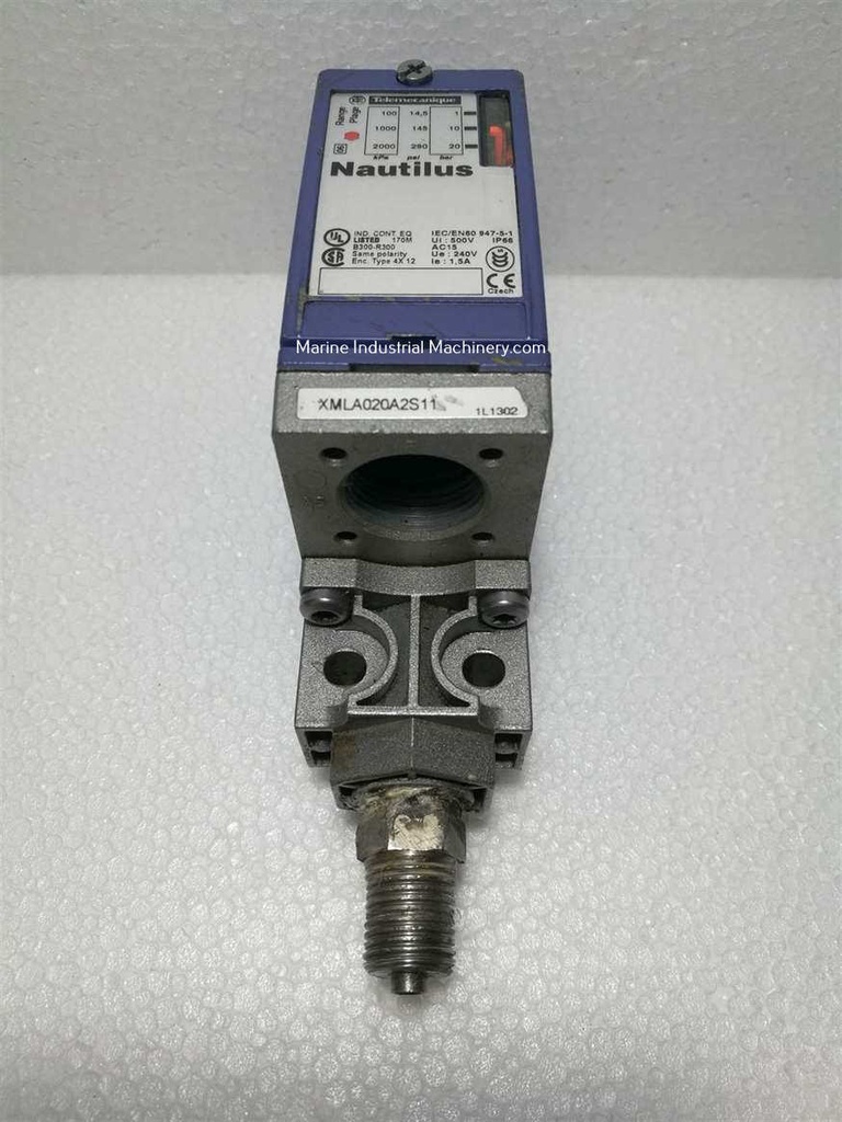 Telemecanique Nautilus XMLA020A2S11 Pressure Switch | Marine Industrial ...