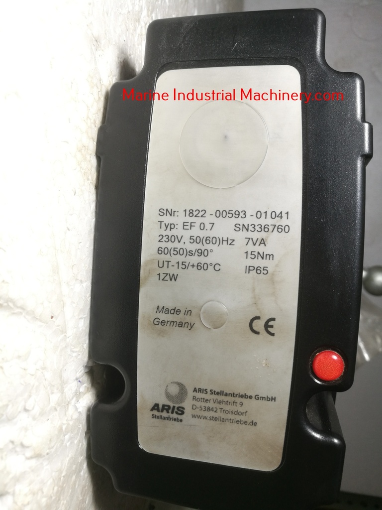 Aris EF 0.7 SN336760 Actuator Motor | Marine Industrial Machinery