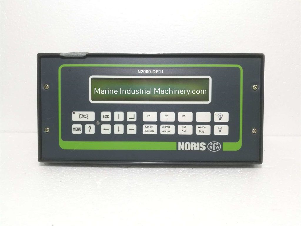 Noris N2000-DP11 Alarm System Display Panel | Marine Industrial Machinery