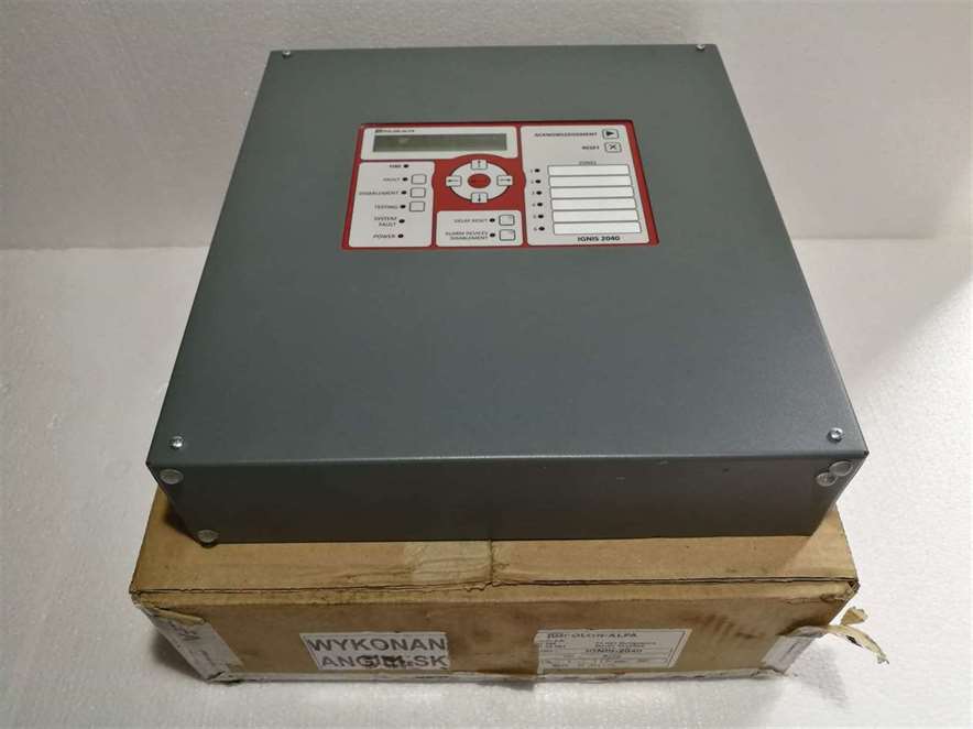 Polon-Alfa IGNIS-2040 Fire Alarm Control Panel | Marine Industrial Machinery