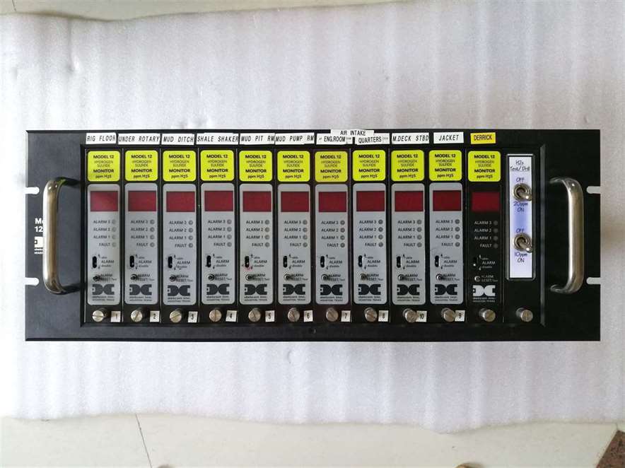Detcon 1212B Gas Detection Control System | Marine Industrial Machinery