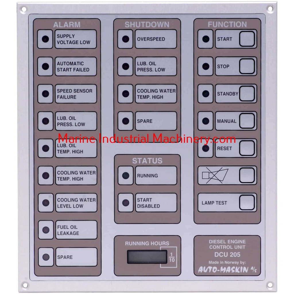 Auto-Maskin DCU 205 Diesel Engine Control Unit | Marine Industrial ...