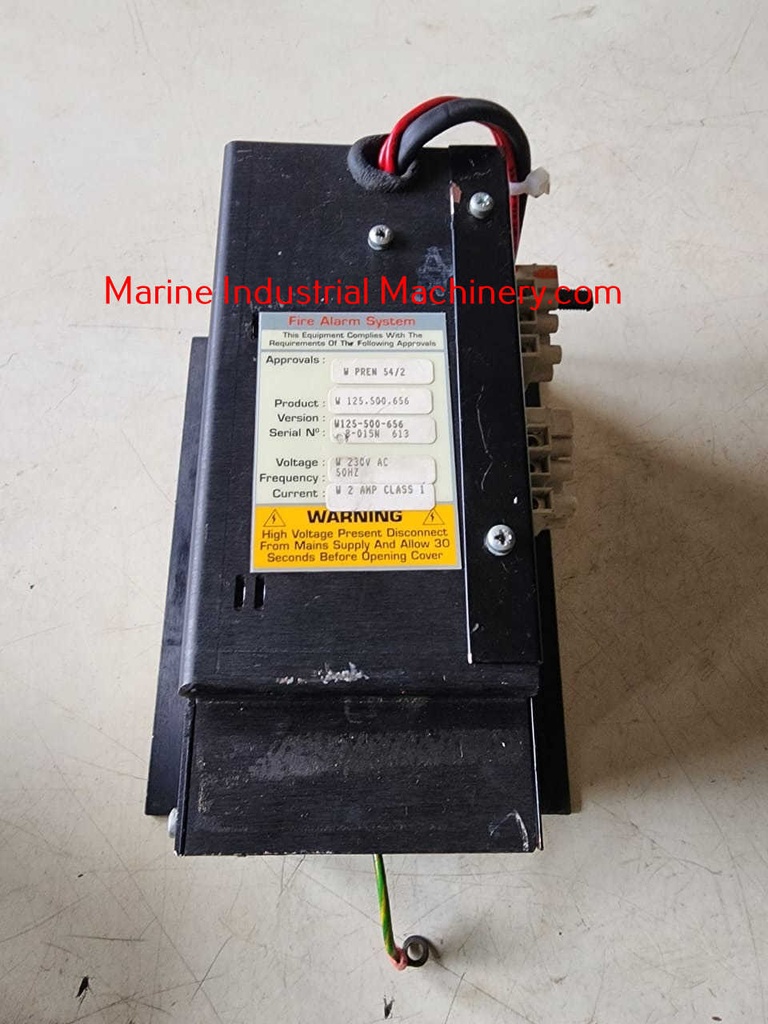 Minerva W125.500.656 Fire Alarm Panel Power Supply | Marine Industrial ...