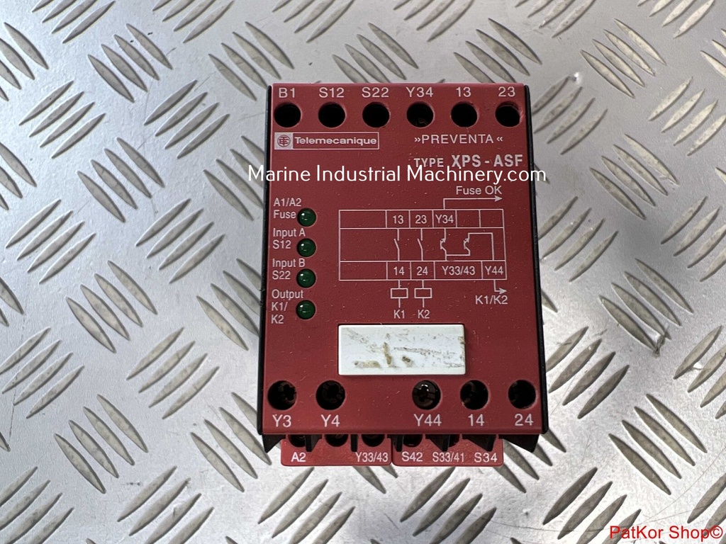Telemecanique XPS-ASF Safety Relay | Marine Industrial Machinery