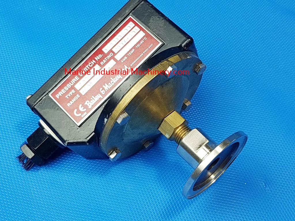 Bailey & Mackey 1481GHQ Pressure Switch | Marine Industrial Machinery