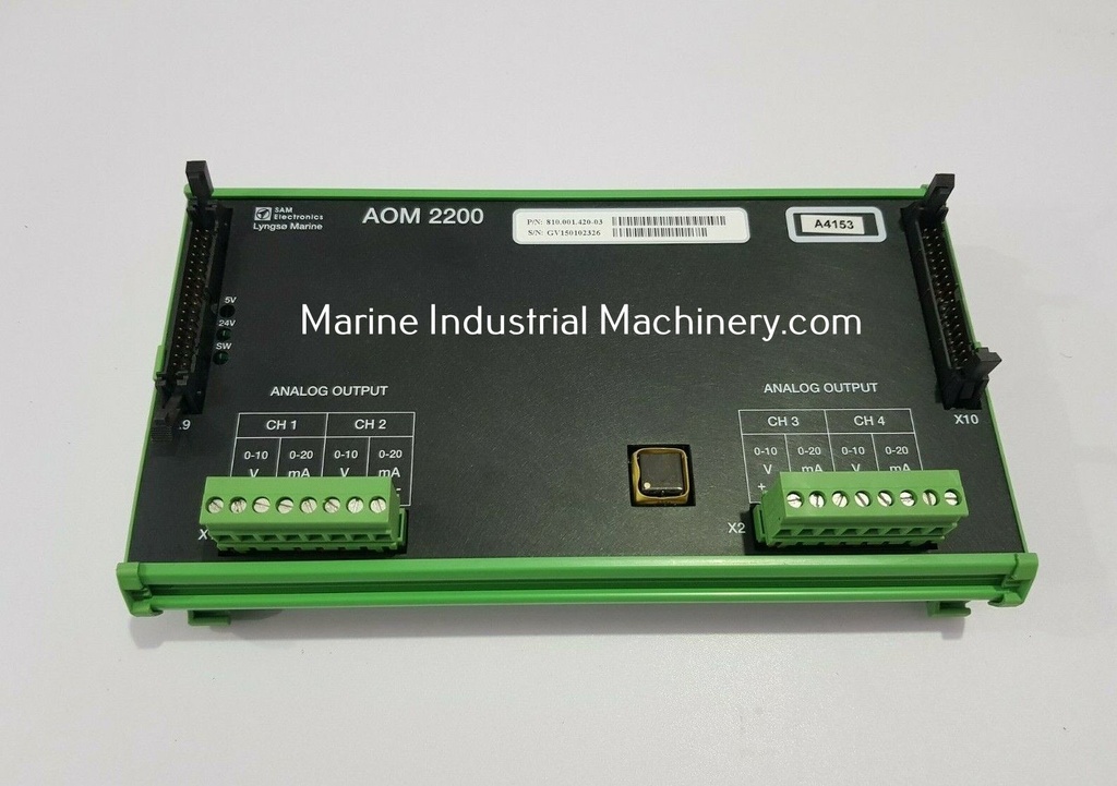 Sam Electronics Lyngso Marine AOM 2200 Module | Marine Industrial Machinery