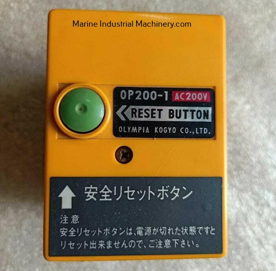 Olympia Kogyo OP200-1 Burner Controller | Marine Industrial Machinery