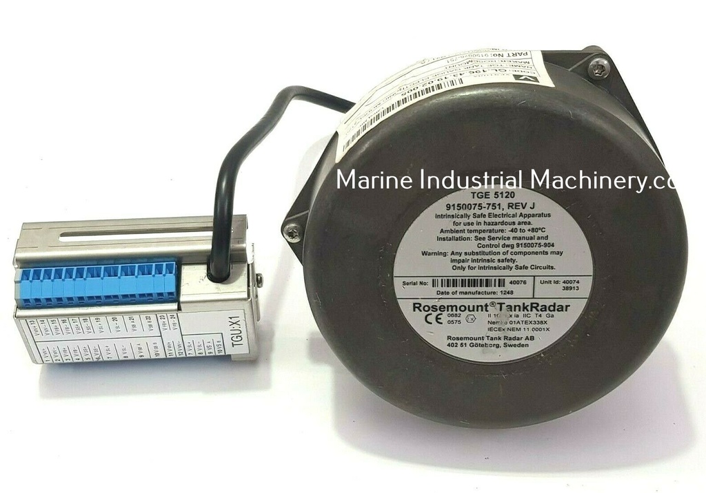 Rosemount TGE 5120 TankRadar | Marine Industrial Machinery