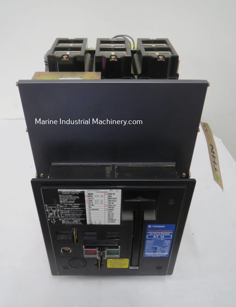 Terasaki AT 12 Tempower Air Circuit Breaker Swichgear | Marine ...