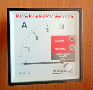 Megacon KPM162A Earth Fault Guard (0-20A) | Marine Industrial Machinery