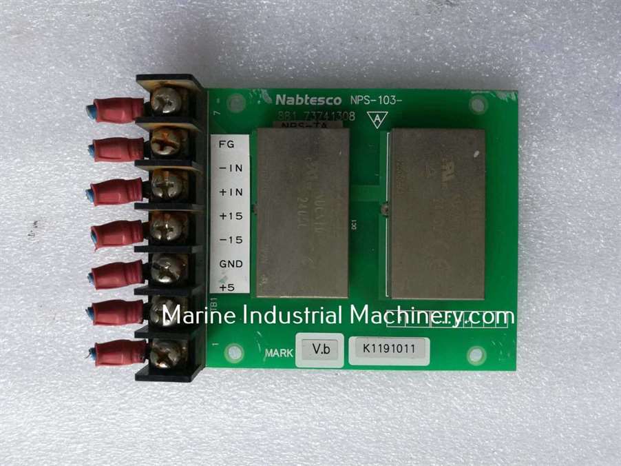 Nabtesco NPS-103 Pcb Card | Marine Industrial Machinery