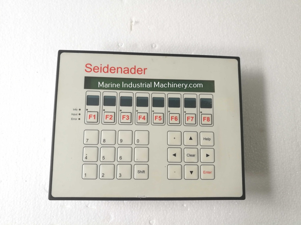 Seidenader Proline 90 Operator Panel | Marine Industrial Machinery