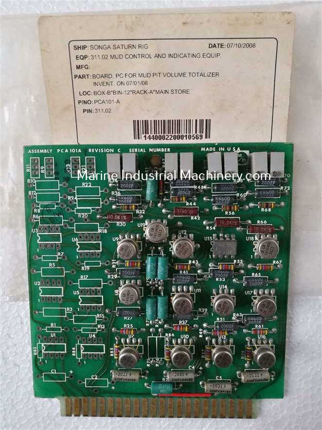 PCA101A Rev.C Pcb Card | Marine Industrial Machinery