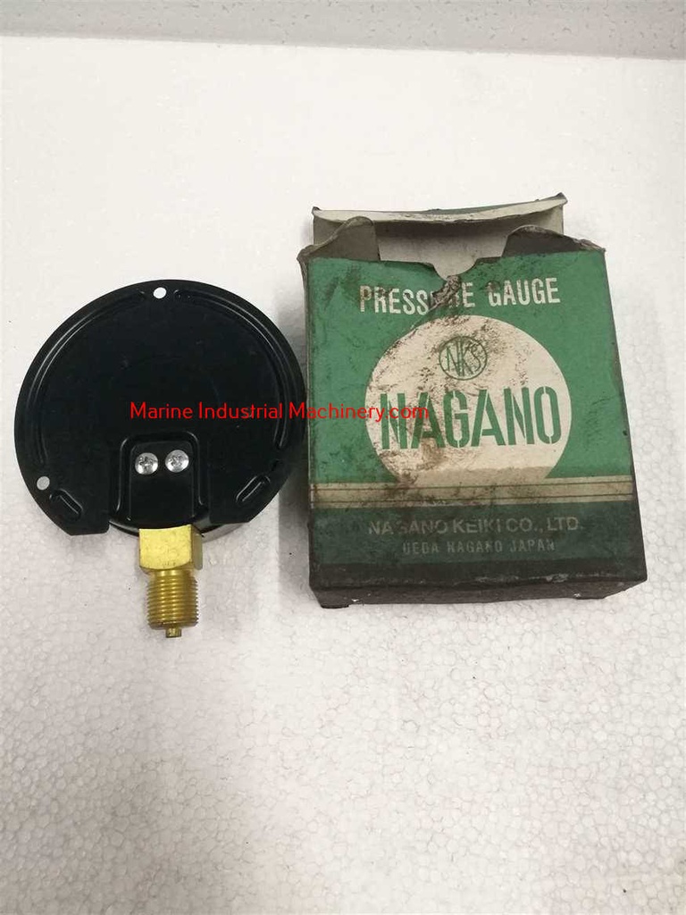 Nagano Keiki GS51-231 NKS Pressure Gauge (0-4MPa) | Marine Industrial Machinery