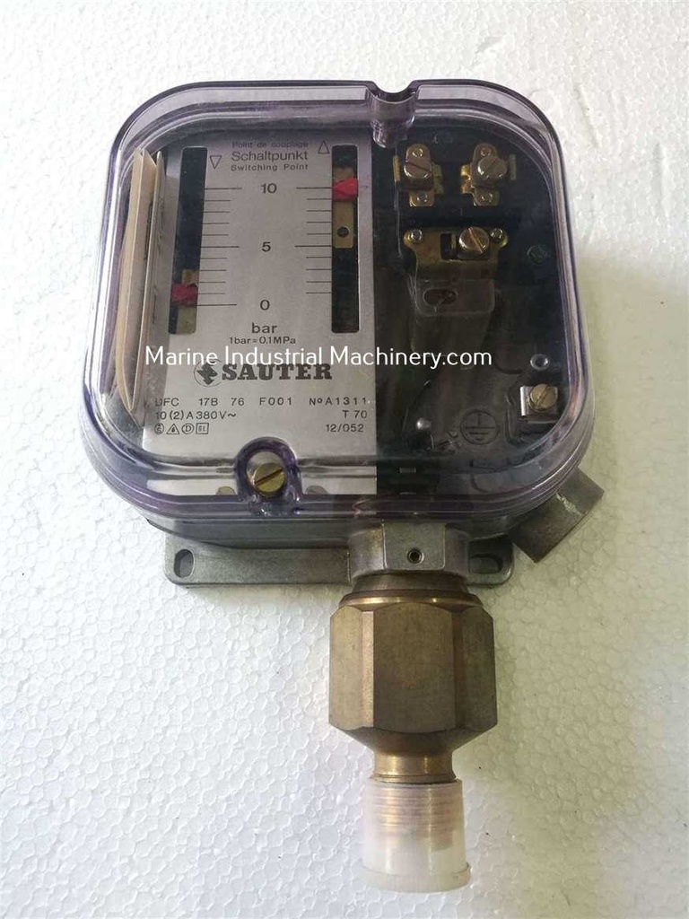 Sauter DFC 17B 76 F001 Pressure Switch | Marine Industrial Machinery