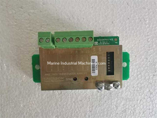 Emerson MAS 2600 Transucer Amplifier | Marine Industrial Machinery